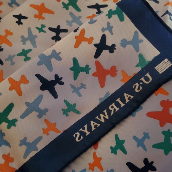 Accessories | Airline Scarf Usairways Airplanes | Poshmark